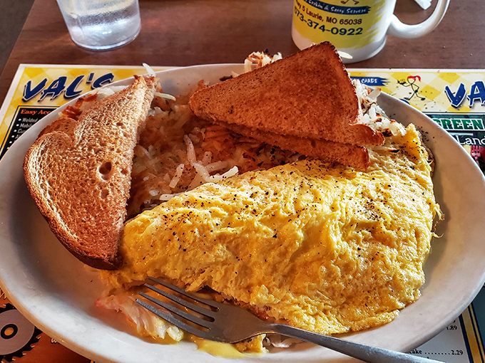 This Denver omelet isn't trying to reinvent breakfast &ndash; it's just perfecting it with each perfectly cooked, cheese-laden bite.