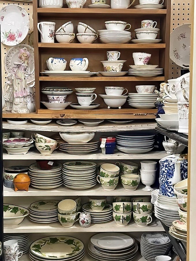 Grandmother's china, but better&mdash;because you don't have to wait for special occasions to use it. Each delicate cup holds stories of Sunday dinners past.