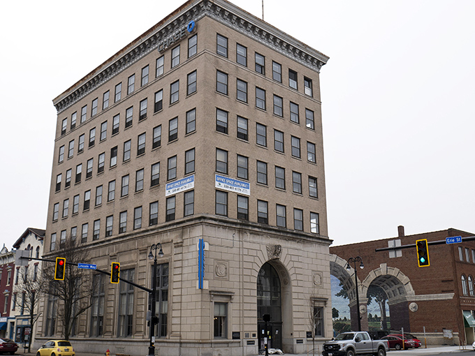 Historic architecture dominates downtown, where these sturdy brick buildings have witnessed generations of Massillonians going about their daily business.