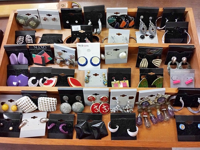 Jewelry displays worthy of a department store showcase, minus the department store attitude and markup.