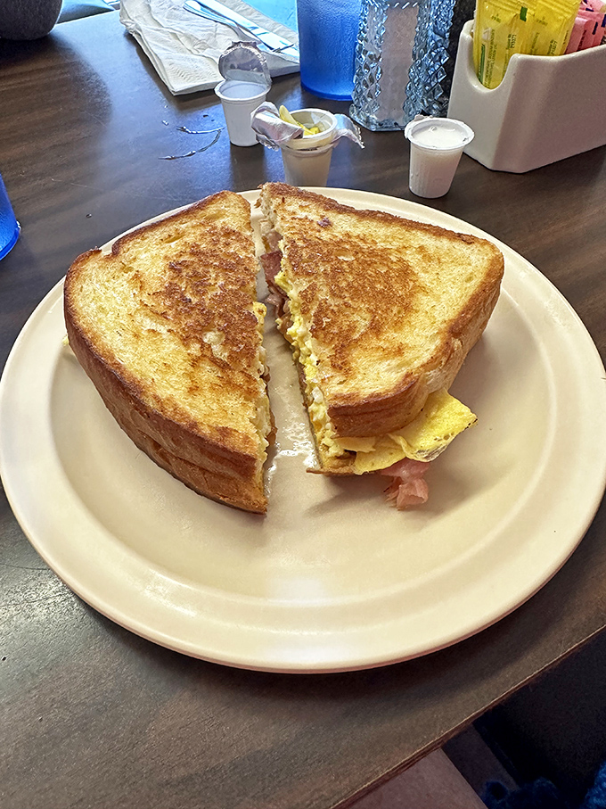 The humble egg sandwich&mdash;proof that sometimes the simplest combinations create the most satisfying symphonies for your taste buds.