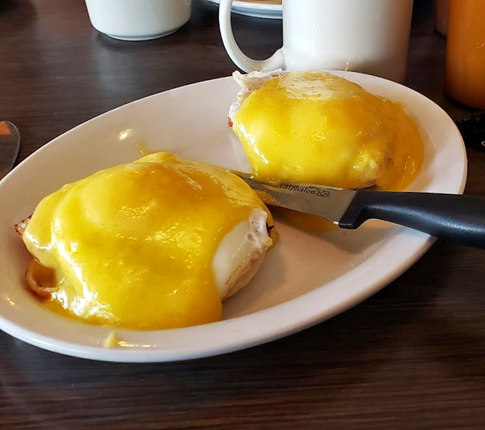 Eggs Benedict done right&mdash;when hollandaise flows like liquid sunshine over perfectly poached eggs.