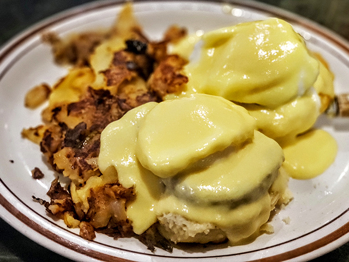 Eggs Benedict done right &ndash; when hollandaise sauce becomes a religious experience worth celebrating.