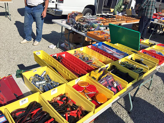 Hardware heaven for the DIY devotee. These meticulously organized bins contain solutions to problems you didn't know you had yet.