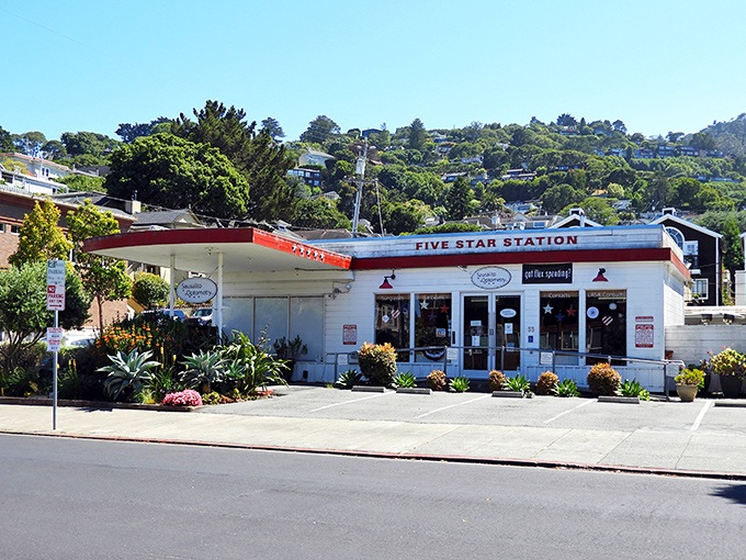 Five Star Station proves gas stations can have charm too&mdash;this repurposed filling station blooms with colorful landscaping that would make any gardener pump their brakes.