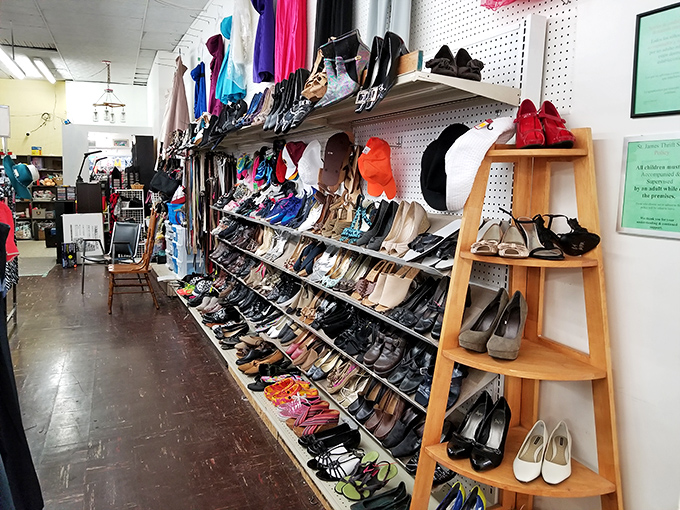 Shoe heaven exists, and it's organized by size! From practical flats to party-ready heels, your next favorite footwear awaits.