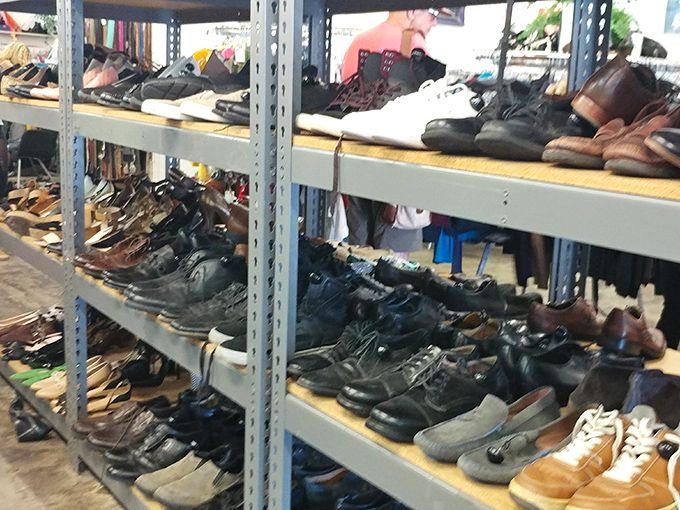 From combat boots to designer loafers &ndash; footwear that's walked through more sets than a veteran grip.