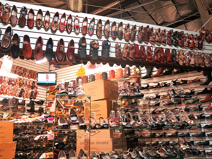 More leather footwear than a Wild West convention, but with better arch support and reasonable pricing.