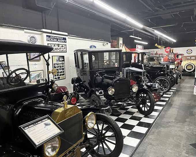The General Store of automotive history—these early Fords represent the moment when Americans traded their horses for horsepower, forever changing our relationship with distance.