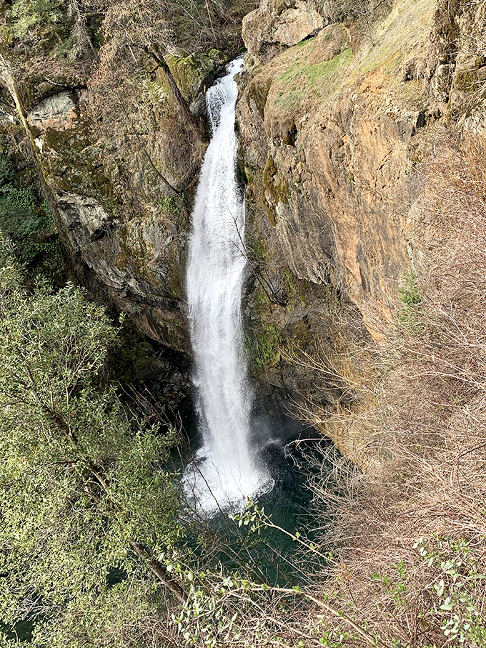 Postcard-perfect from every angle, this waterfall looks like it was designed by someone who really understood the assignment.