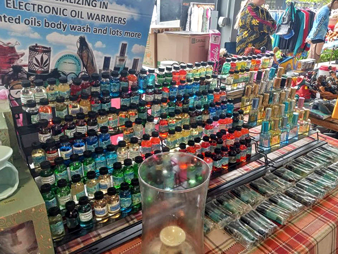 This vendor's collection of essential oils and fragrances could make even a skunk smell like a million bucks – bottled magic for every nose.