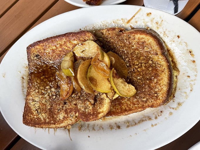 French toast that's achieved that magical balance between crispy exterior and custardy interior&mdash;the breakfast equivalent of winning the lottery.