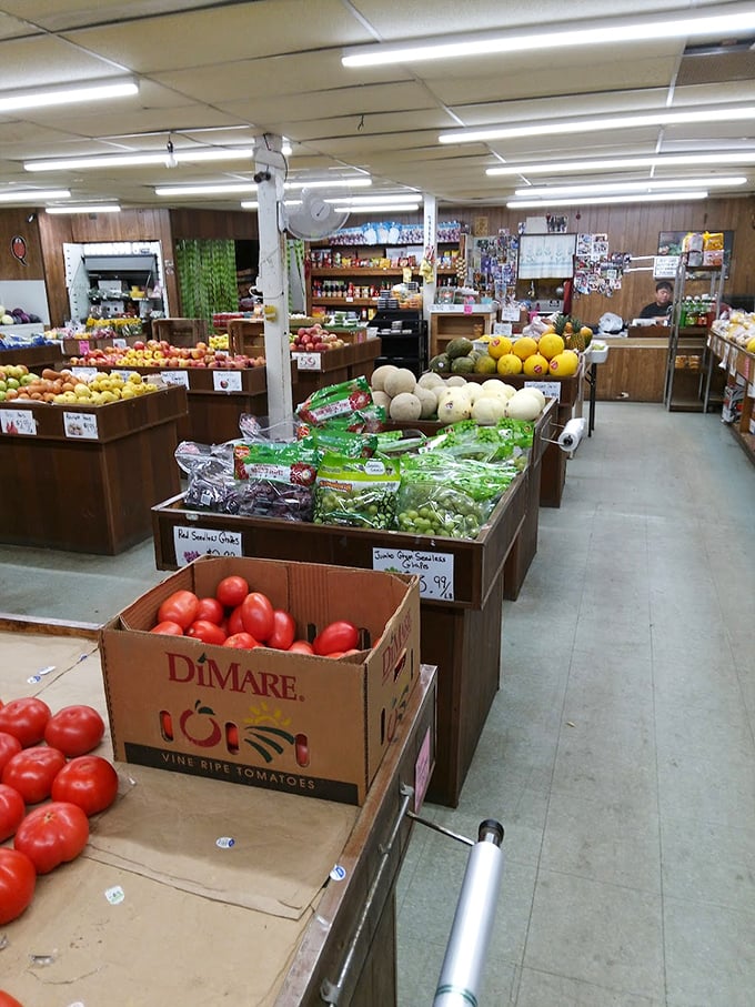 Farm-fresh produce that actually tastes like something. Remember when tomatoes had flavor? Pepperidge Farm remembers, and so does Q-Mart.