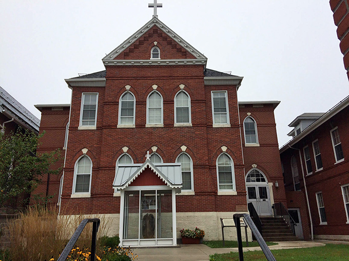 Historic brick architecture stands proud, reminding visitors that beauty doesn't require a mortgage payment larger than most salaries.