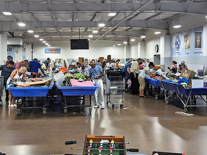 The treasure hunt begins as fellow adventurers dig deep for their next perfect find.