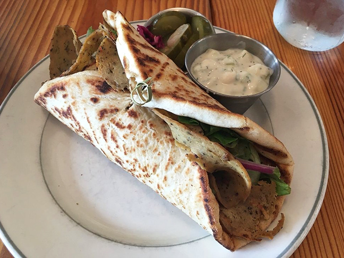 This vegan gyro doesn't apologize for anything&mdash;it's a Mediterranean masterpiece wrapped in warm flatbread that proves plant-based eating isn't about sacrifice, it's about reinvention.