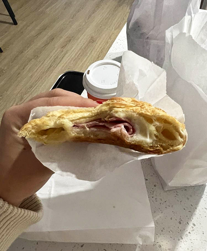 The ham and cheese croissant proves that Randy's isn't just a one-trick pony&mdash;it's a full-fledged breakfast institution with layers of buttery potential.
