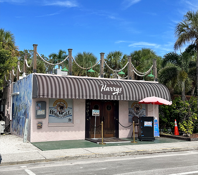 Harry's Grill embodies the island's unpretentious charm &ndash; a tiny spot with a mighty reputation among locals.