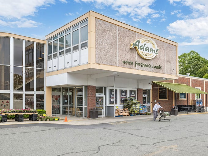 Adams Hometown Market: where "hometown" isn't just marketing speak, it's a promise kept since your groceries were delivered by horse.