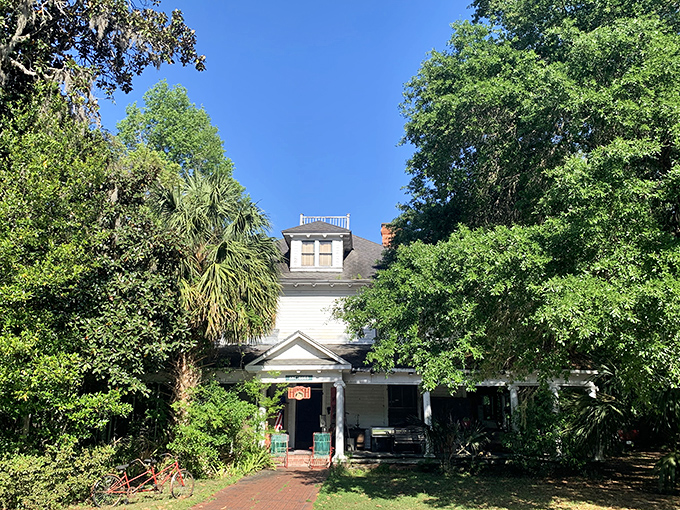House of Hirsch Too Antiques exemplifies Micanopy's charm&mdash;a historic home transformed into a treasure trove where the past lives comfortably in the present.