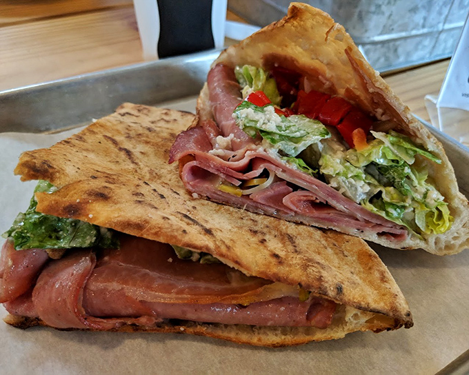 The Italian sandwich doesn't just satisfy hunger&mdash;it resolves it with layers of cured meats and fresh greens tucked into perfectly charred bread.