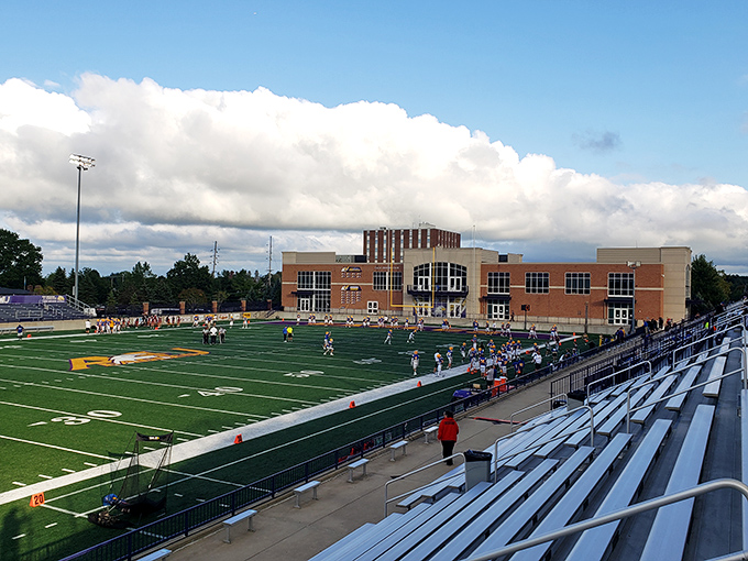Ashland University's athletic facilities would make some pro teams jealous. The only thing missing is the $15 stadium hot dogs.