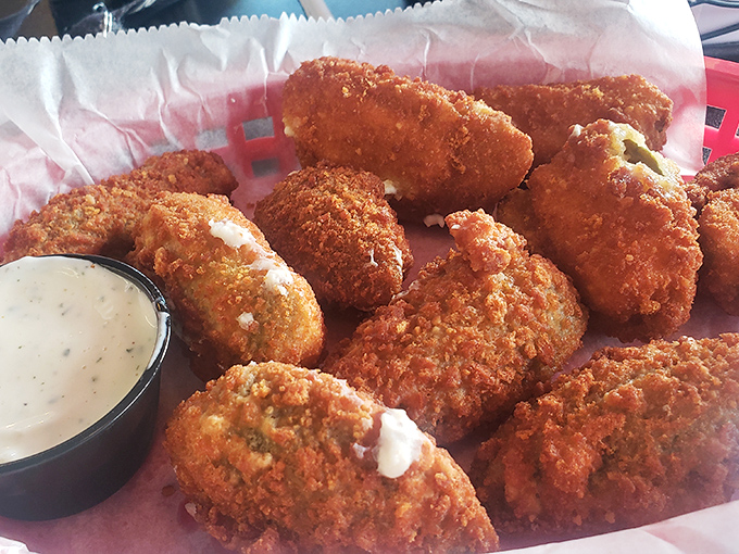 These jalape&ntilde;o poppers aren't just appetizers&mdash;they're little breaded soldiers of flavor, standing at attention before their delicious sacrifice.