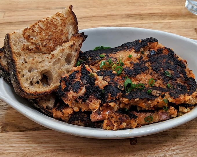 Blackened goodness with a side of sourdough&mdash;this jambalaya-inspired dish proves that sometimes the most delicious things come from breaking all the rules.