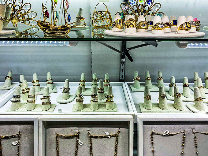 Sparkling jewelry displays that make every day feel like a special occasion worth celebrating properly.