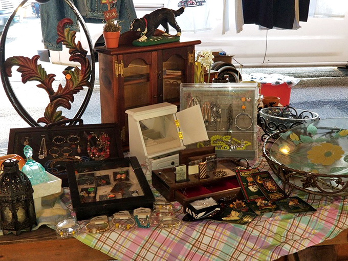 Vintage meets whimsy in this treasure trove of collectibles. Like an analog Instagram feed, each item tells a story without needing Wi-Fi.