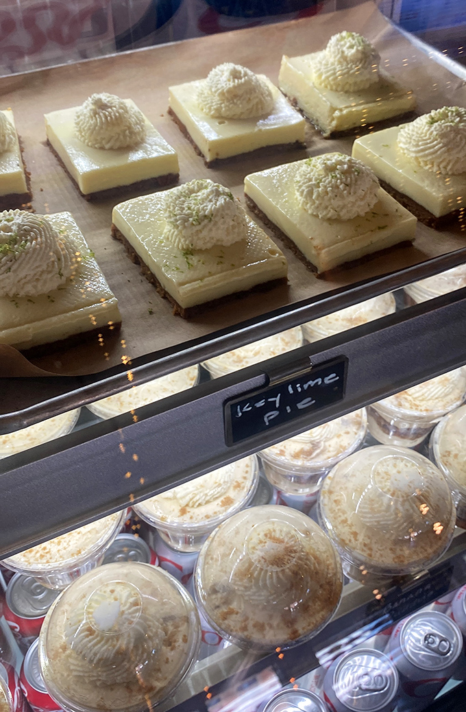 Key lime pie squares that strike the perfect balance between tart and sweet &ndash; like Florida sunshine packaged for California dreamers.