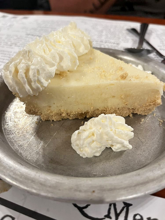 Key lime pie that strikes the perfect balance between tart and sweet&mdash;Florida's signature dessert done right, with clouds of whipped cream.