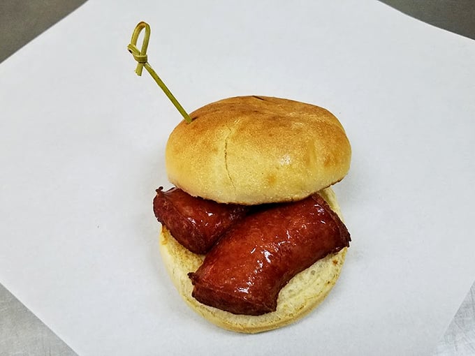Two words: Kielbasa. Sandwich. Pennsylvania's coal country heritage meets barbecue tradition in a handheld masterpiece that would make your grandfather weep with joy.