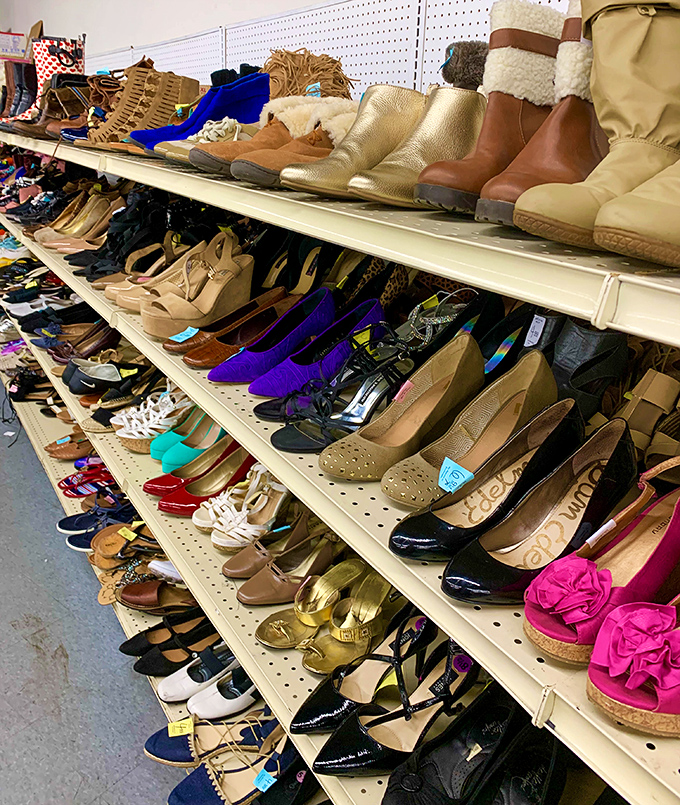 From stilettos to sneakers, this footwear paradise offers every style at prices that won't break budgets.