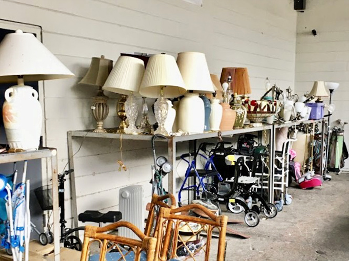 Lamp department or time machine? These vintage lighting options could transform your living room from "meh" to "Architectural Digest circa 1975."