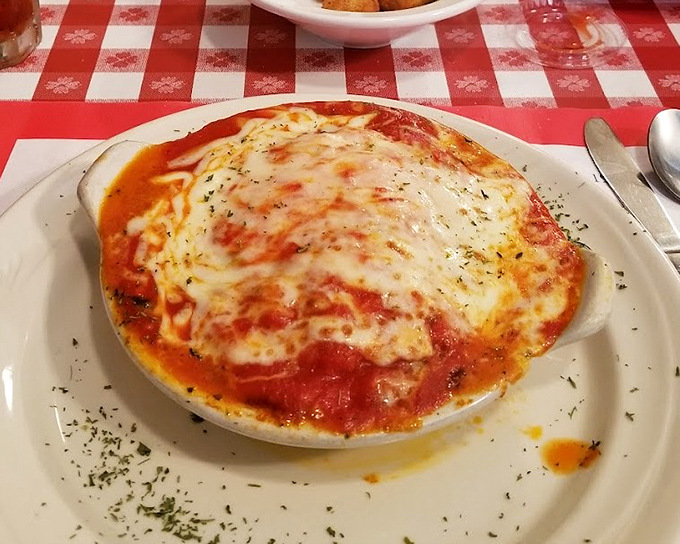 Bubbling cheese, rich tomato sauce, and that perfectly browned edge&mdash;this lasagna isn't just a meal, it's a warm Italian hug on a plate.