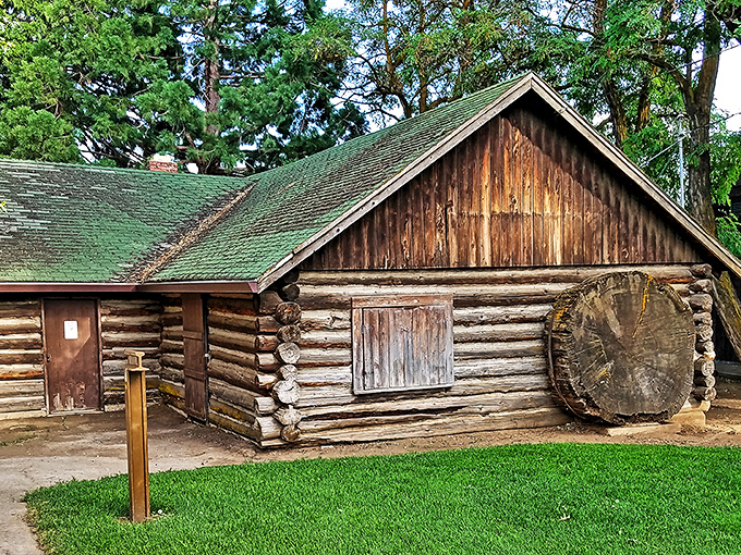 This historic log cabin at the Lassen Historical Museum whispers tales of frontier grit, when "roughing it" wasn't a weekend camping choice.