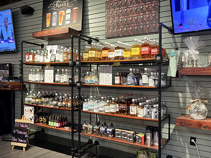 Not just clothes and shoes &ndash; this spirits selection proves the outlets have evolved beyond sweaters and sneakers to satisfy sophisticated palates.