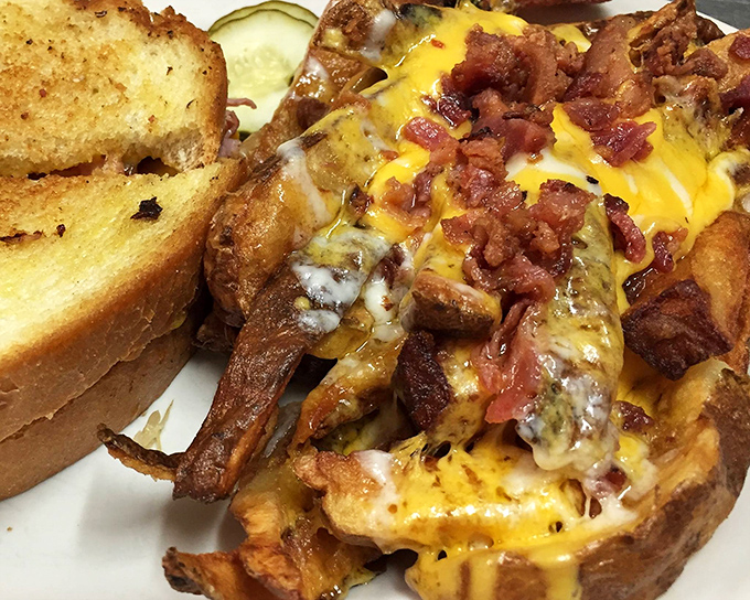A loaded omelet that doesn't just break the fast&mdash;it demolishes it with cheesy, bacon-topped authority.