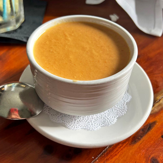 This lobster bisque isn't just soup &ndash; it's a velvety hug in a bowl that makes you wonder why you'd ever eat anything else.