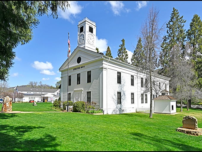 The courthouse has been dispensing justice since the Gold Rush, and it's still not tired.