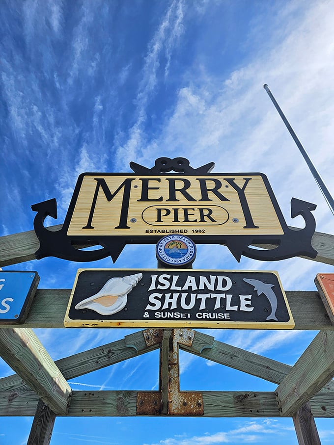 Merry Pier isn't just a clever name&mdash;it's a promise of island escapes and sunset cruises that deliver on Florida's best natural entertainment.
