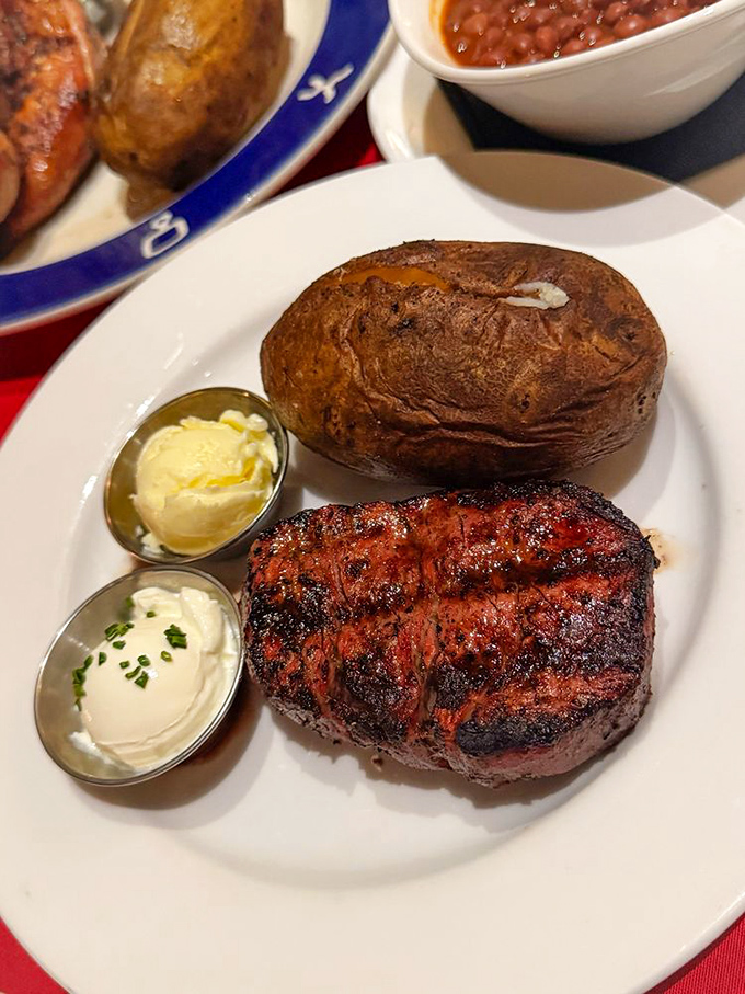 Meat minimalism at its finest. This filet mignon doesn't need fancy sauces or elaborate presentations&mdash;just respect for quality beef and perfect timing.