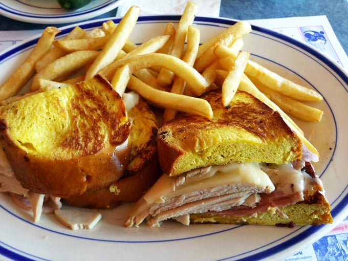 The Monte Cristo sandwich&mdash;where French toast meets deli counter in a harmonious marriage that proves breakfast and lunch were always meant to be together.