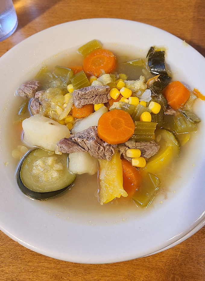 That bowl of mutton stew could warm the cockles of your heart in a Flagstaff snowstorm.