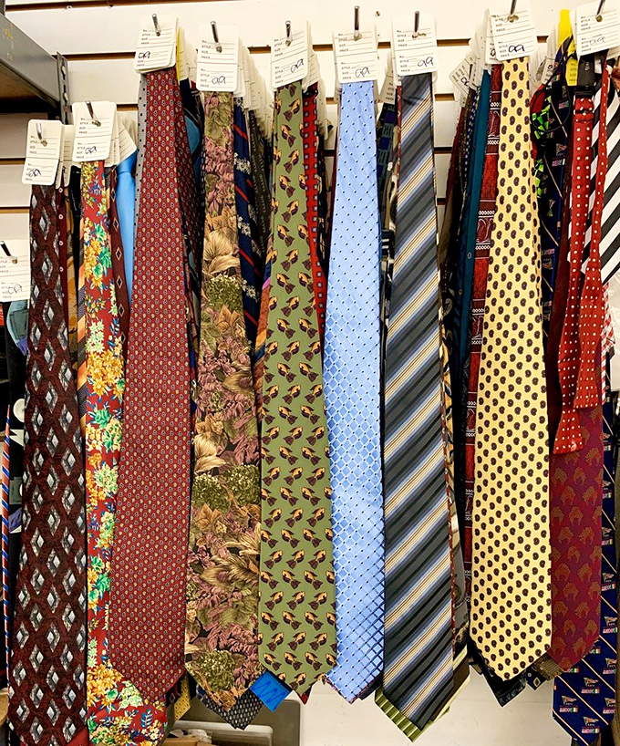 Necktie nirvana for the pattern-brave and fashion-forward. From subtle stripes to "this tie definitely attended a wedding in 1994."
