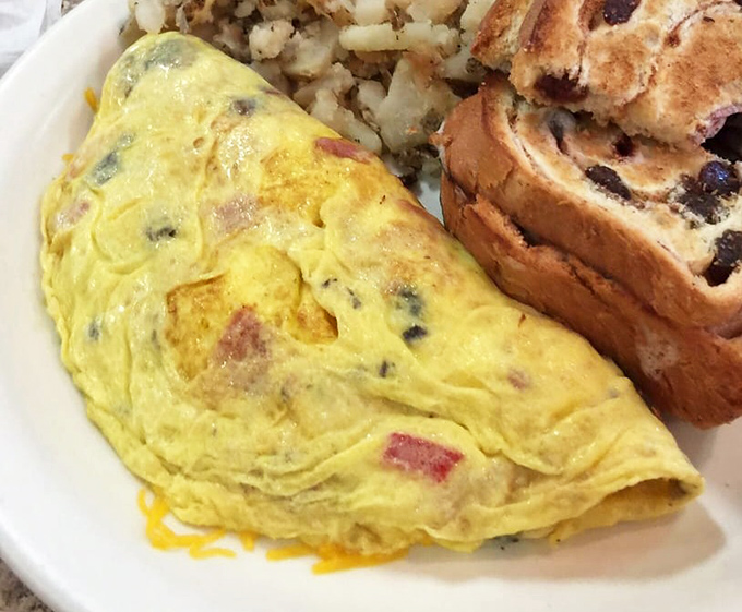 A properly executed omelet is culinary poetry. This fluffy creation, packed with savory fillings, deserves its own haiku.