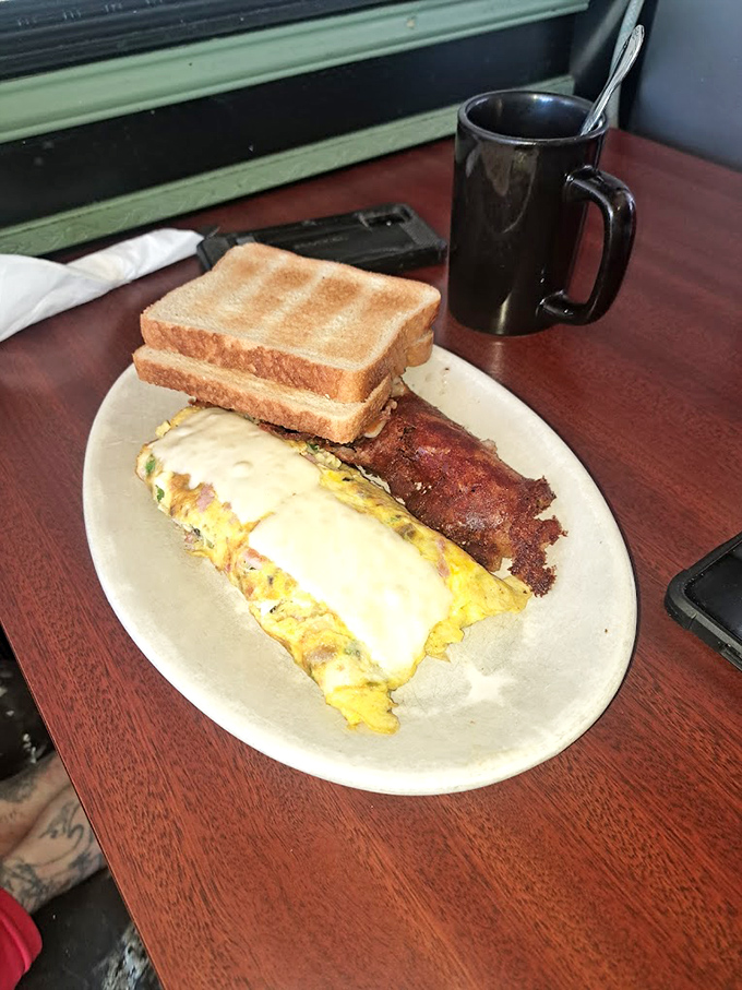 Fluffy eggs meet crispy bacon in this classic breakfast combination that never goes out of style or satisfaction.