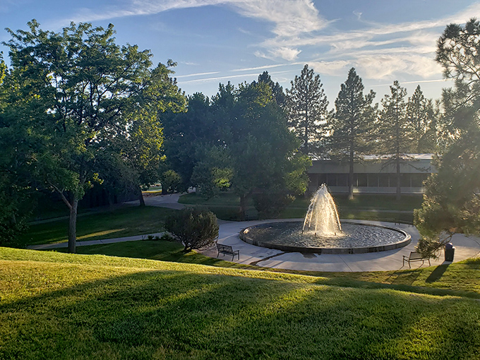 Moore Park's fountain creates the perfect backdrop for those Instagram photos your grandkids will actually like.