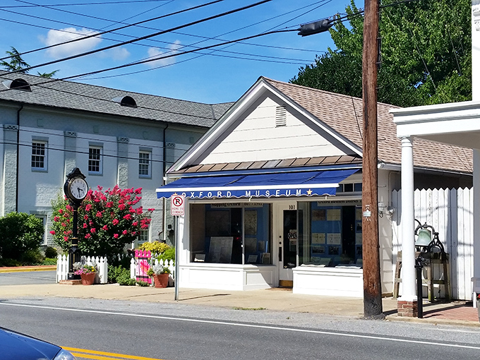 Oxford Museum preserves the town's maritime history in a building so quaint it could star in its own Hallmark movie.